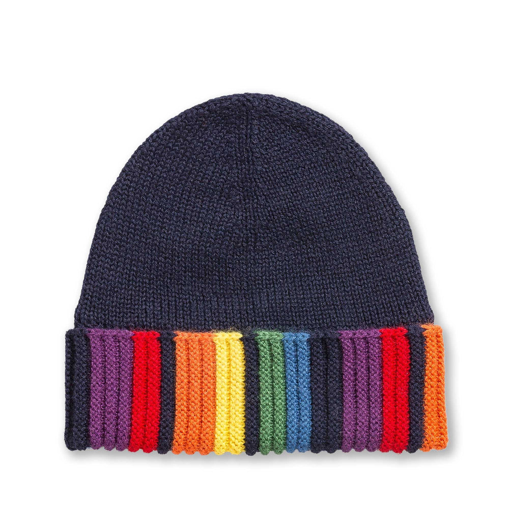 Buy Rainbow Hat | Luxury Alpaca Knit Hat | Alicia Adams Alpaca