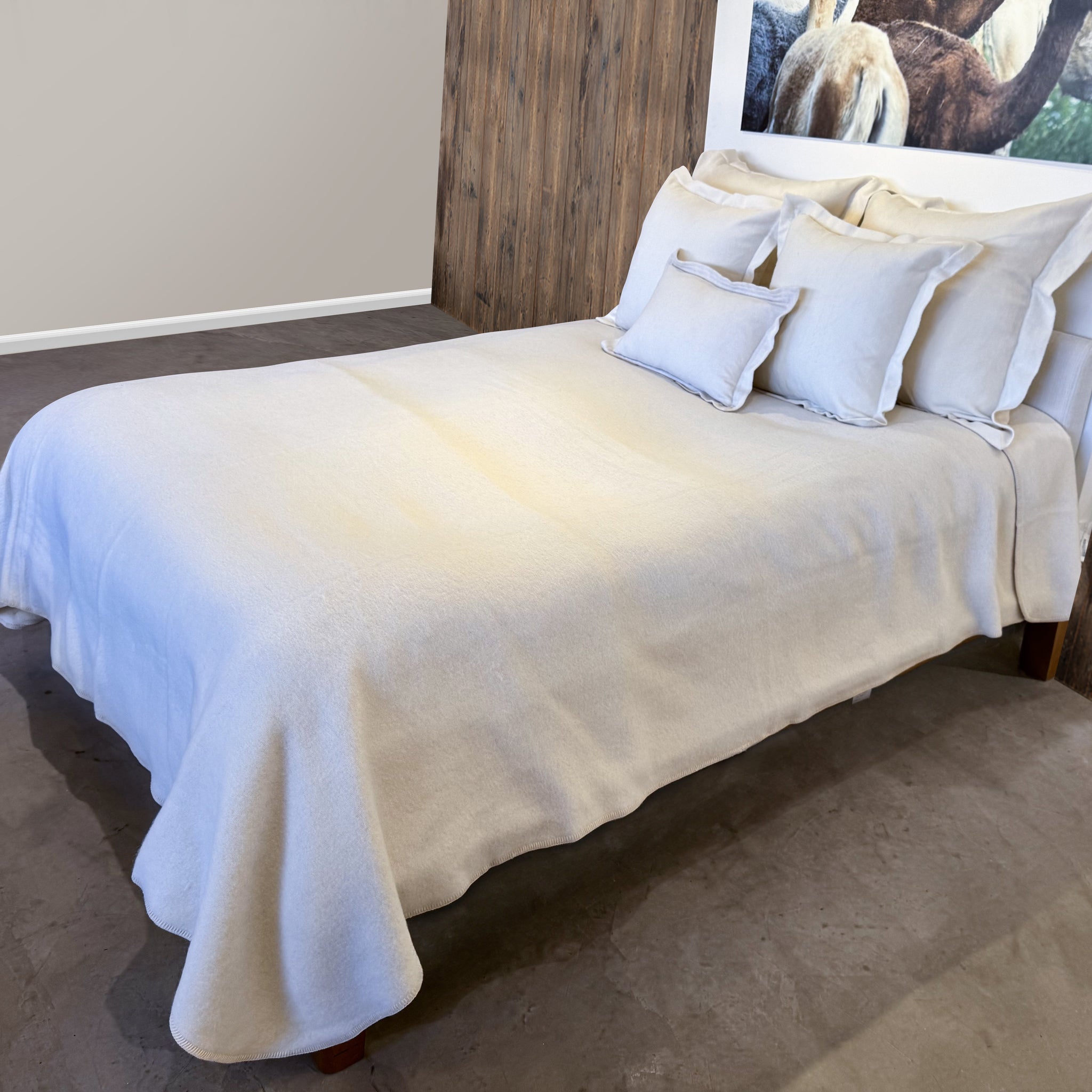 Oslo Bed Blanket | Luxury Alpaca Blanket | Alicia Adams Alpaca