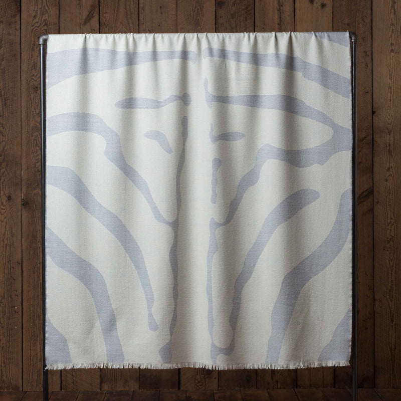 Buy Zebra Throw | Luxury Alpaca Throws | Alicia Adams Alpaca